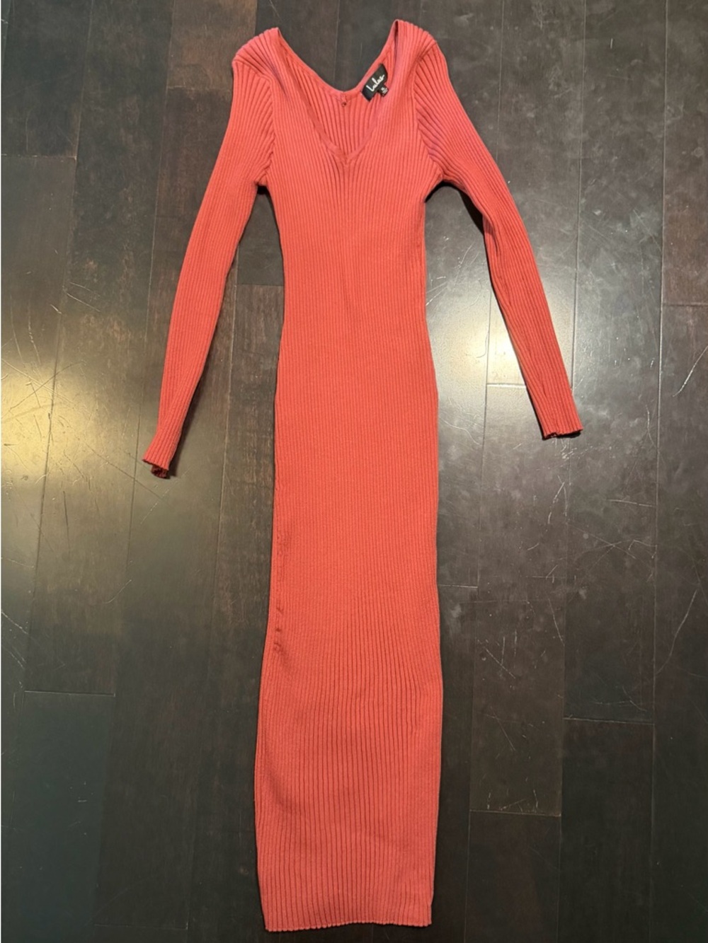 Lulus | Dresses | Ribbed Long Sleeve Maxi Dress | Poshmark